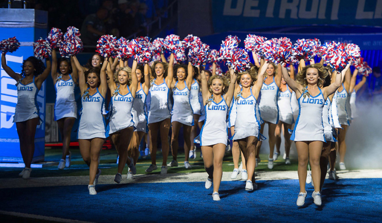 NFL Regular Season Week 11 – The Detroit Lions Cheerleaders – Ultimate ...