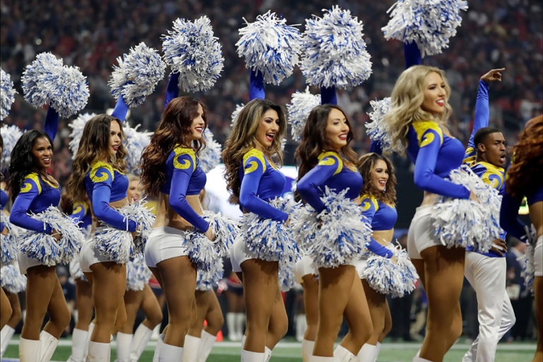 The Los Angeles Rams Cheerleaders at Super Bowl LIII – Ultimate ...