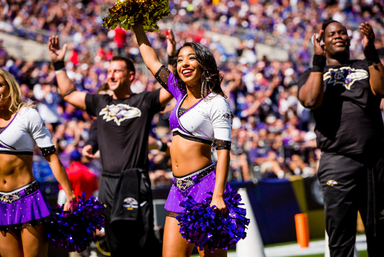 Baltimore Ravens Cheerleaders Photos from Week 2 – Ultimate Cheerleaders